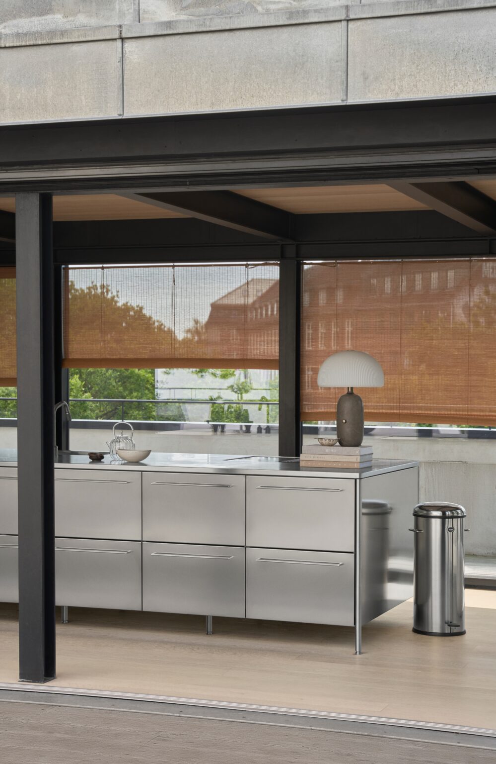 Vipp V4 keittiösaareke, 5 yksikköä, teräs - Nomart